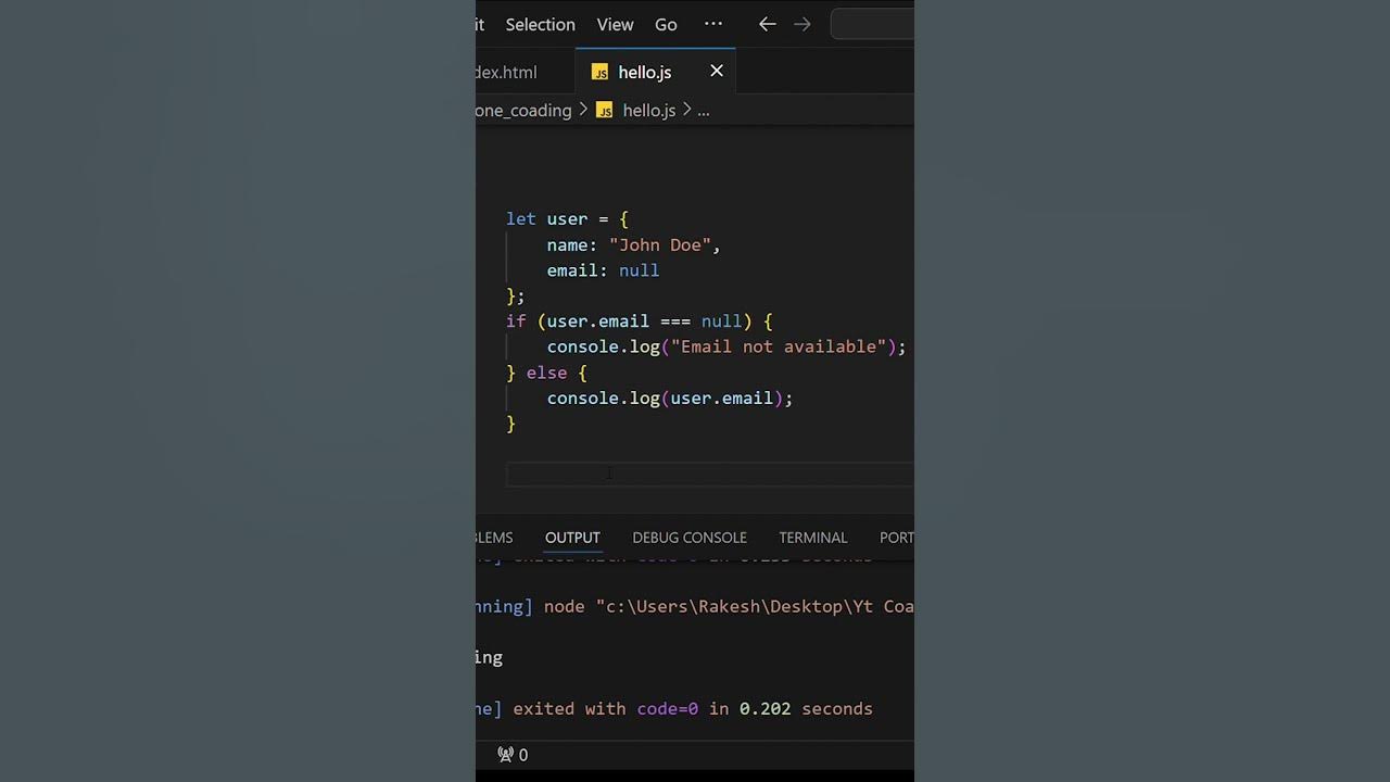 Null In Javascript Javascript Html Css Coading Javascripttutorial 