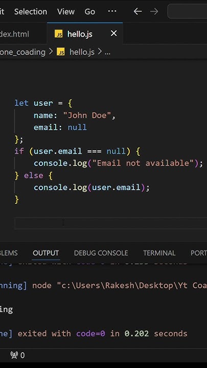 Null In Javascript Javascript Html Css Coading Javascripttutorial Trending Youtube