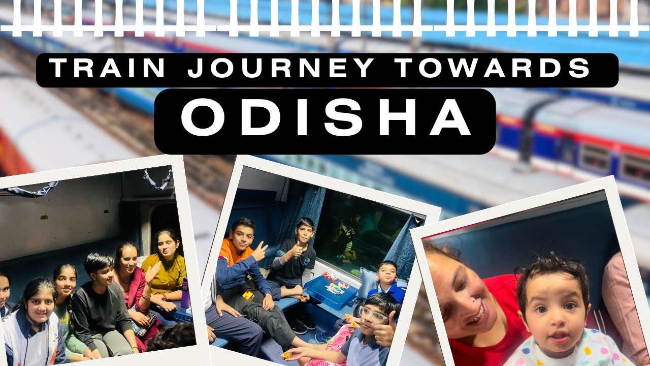 Train journey towards Odisha - YouTube