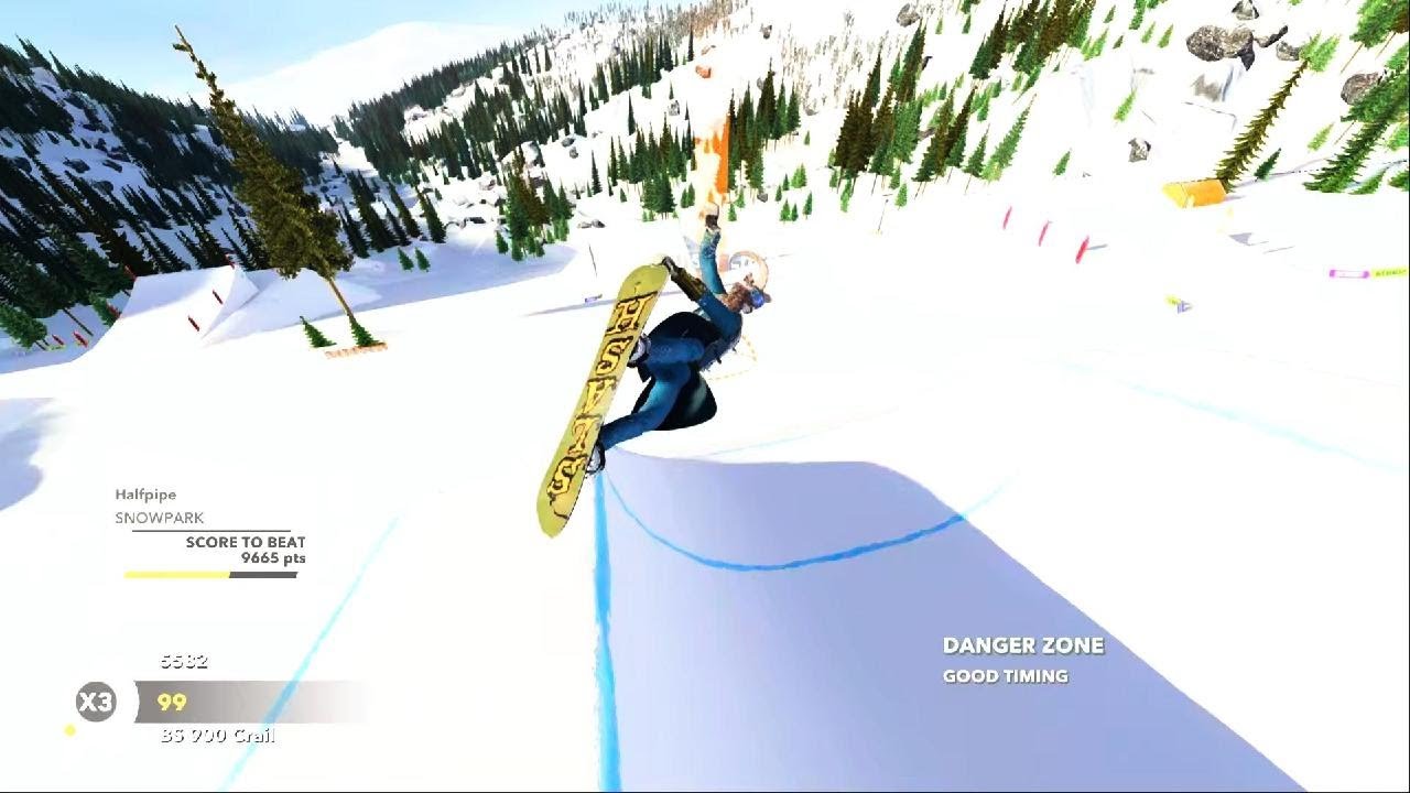 STEEP halfpipe - YouTube