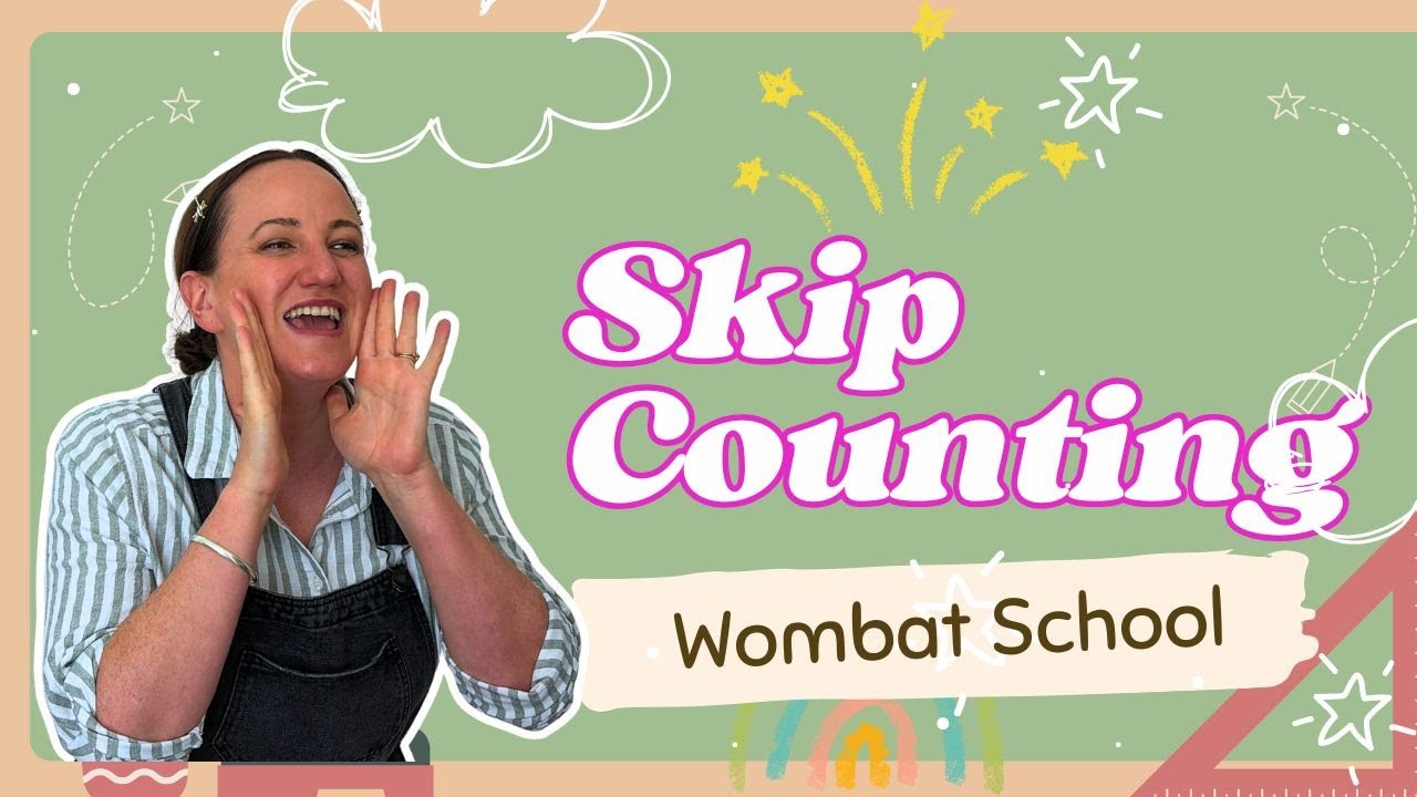Skip Counting Fun! Counting by 2s, 5s & 10s | Wombat School - YouTube