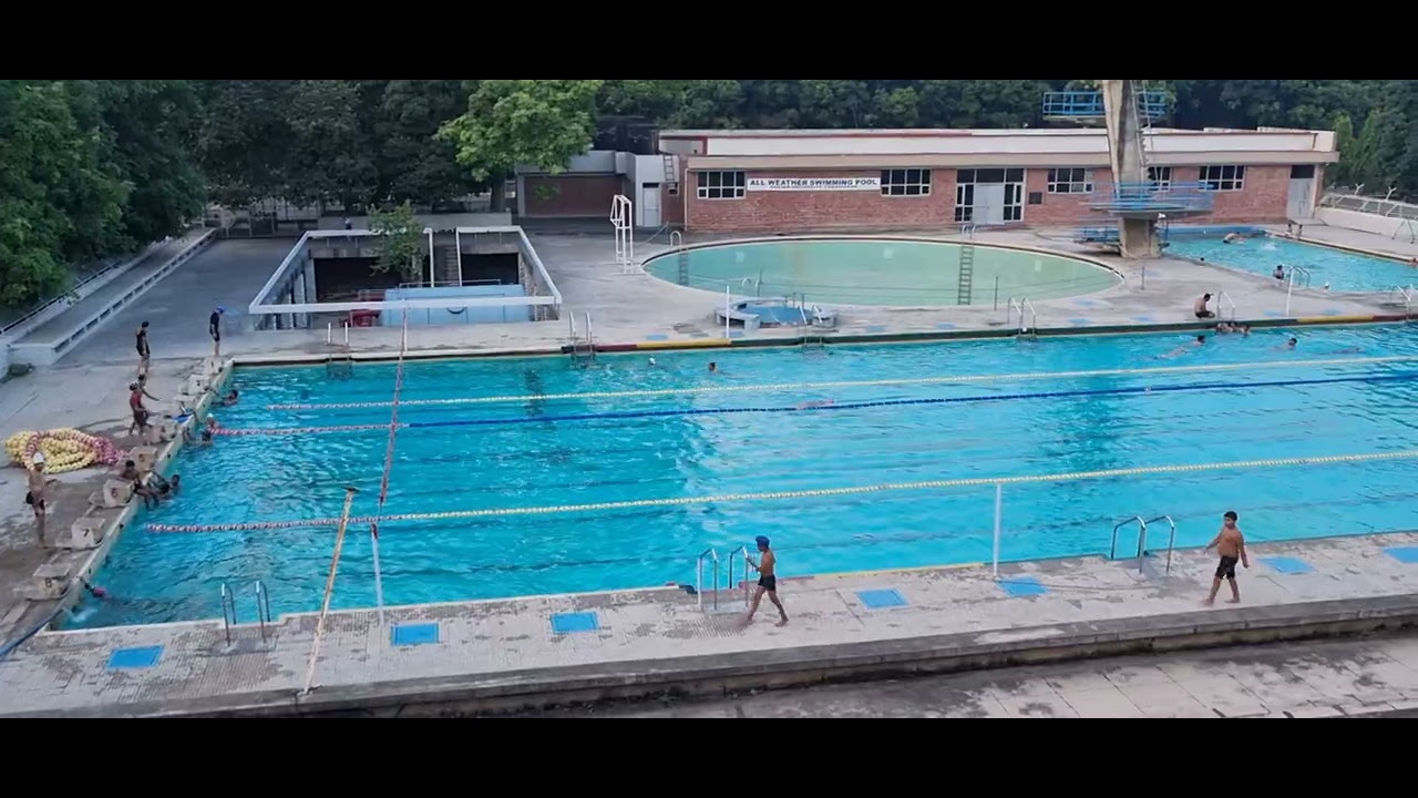 swimming pool punjab university - YouTube