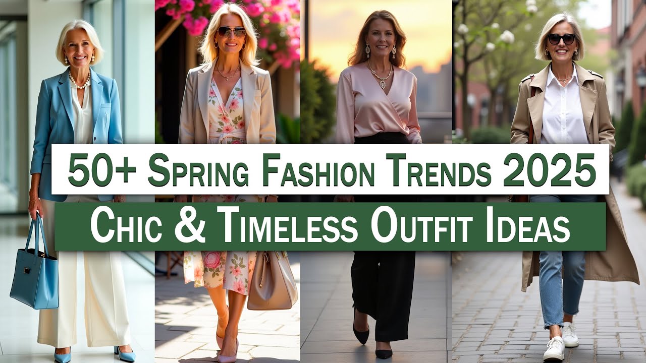 "50+ Spring Style Guide 2025 | Must-Have Trends & Outfit Ideas!🌷👠💫 ...