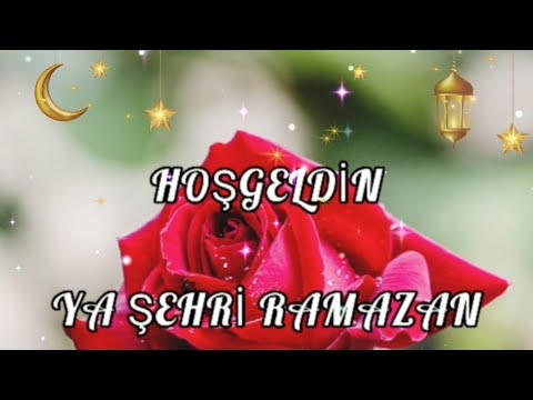 HOŞGELDİN YA ŞEHRİ RAMAZAN🌹ORUÇ SABRIN,SABIRDA İMANIN YARISIDIR🌹RAMAZAN AYI MESAJLARI