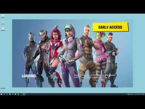 How to create a desktop shortcut for Fortnite. - YouTube