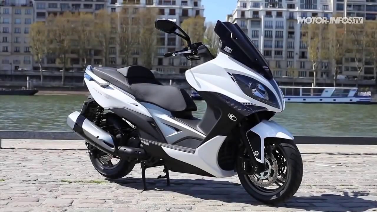 Scooter Kymco Xciting 400 - YouTube