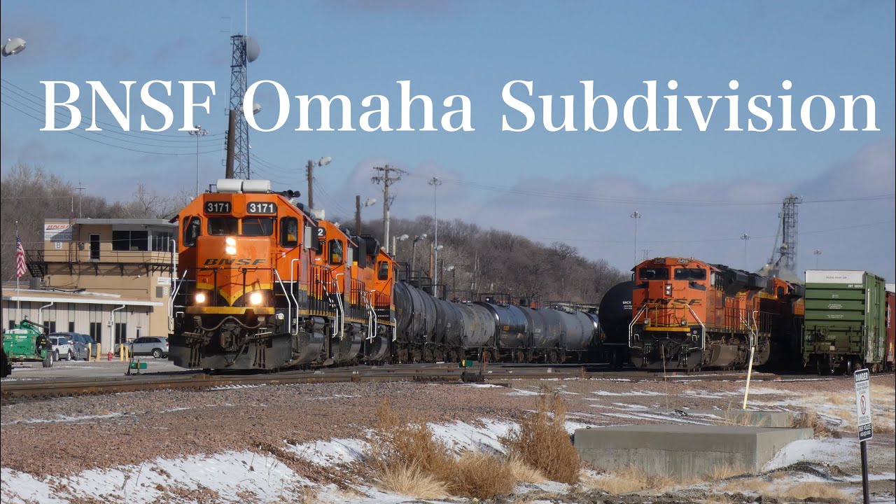Lines of Nebraska - BNSF Omaha Subdivision - YouTube