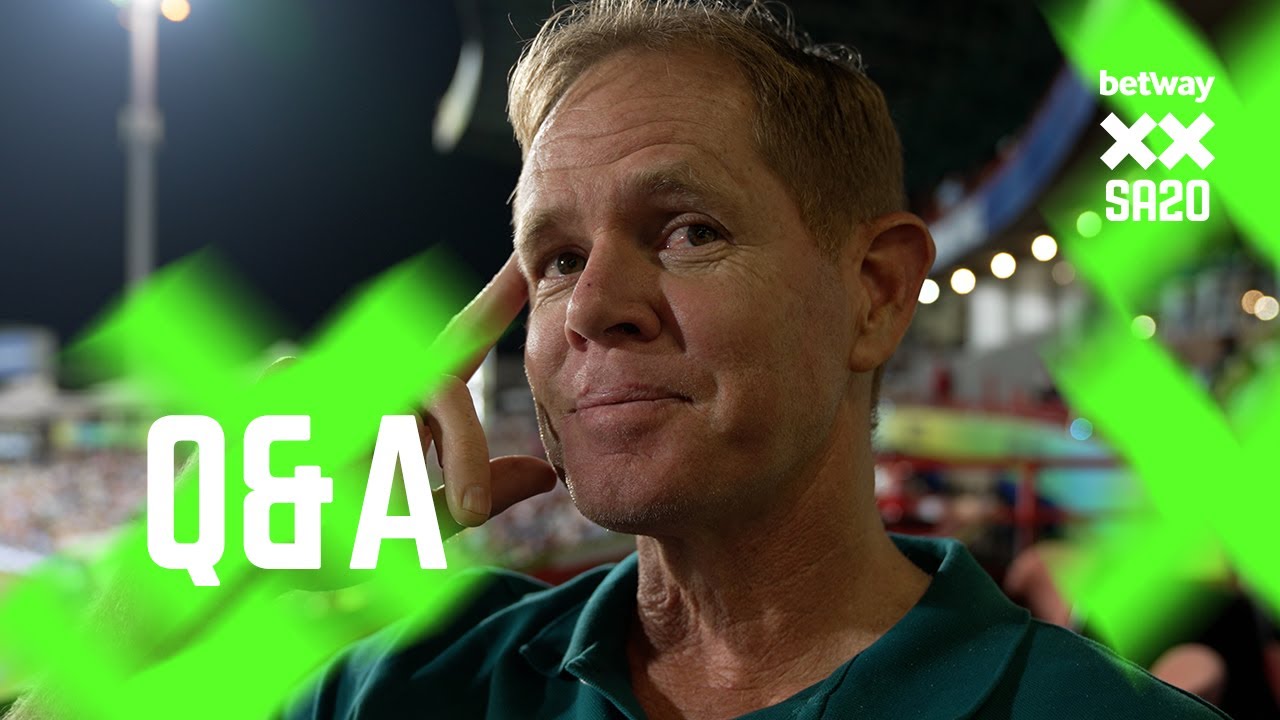 Betway SA20 Commentator Q&A - Shaun Pollock - YouTube