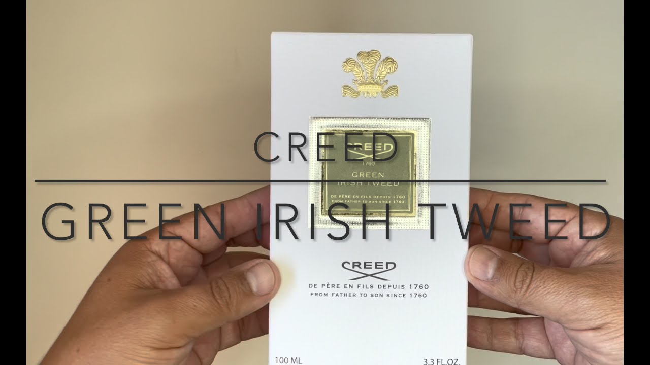Creed - Green Irish Tweed (unboxing) - YouTube