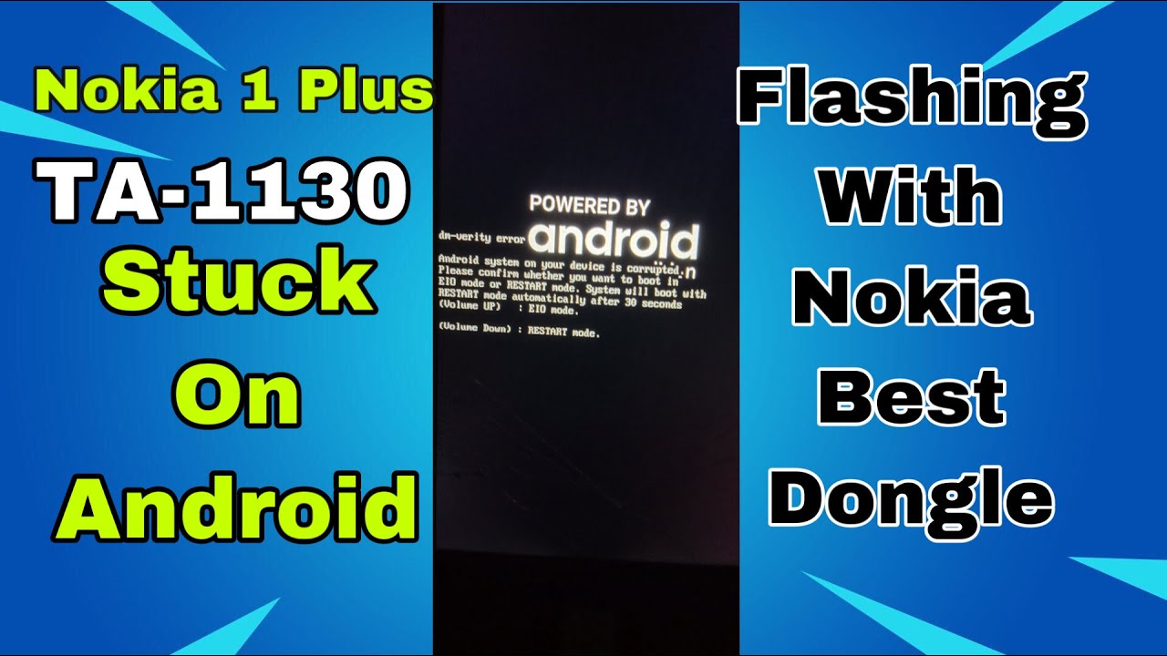 Nokia 1 Plus TA-1130 Flashing With Nokia Best Dongle - YouTube