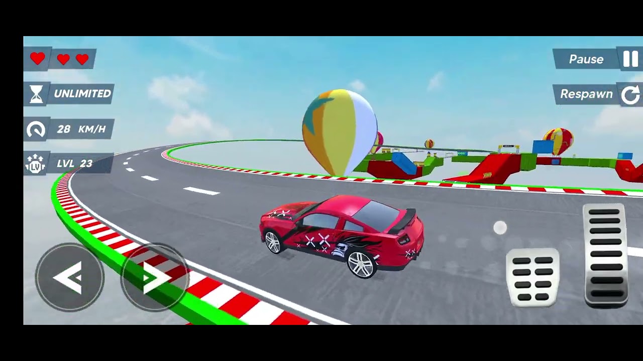 Big Balloon Ride Car Road ♥️👑🎁@starjesani 💐🎯 || sony road kids car ...