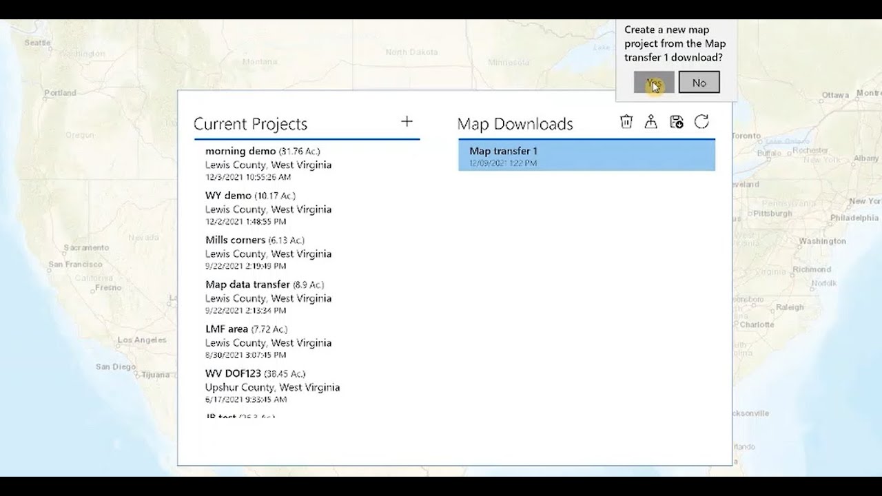 Map Data Upload - YouTube