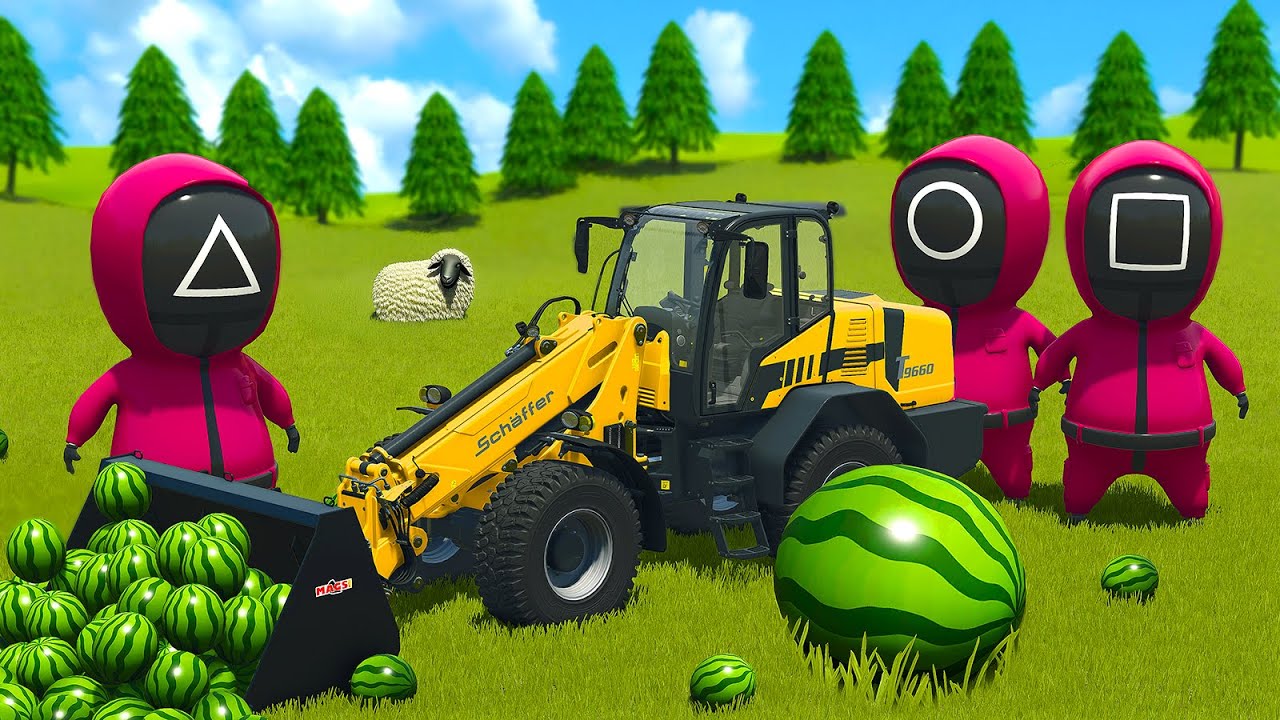 TRANSPORT WATERMELLONS THROUGH SQUID GAME PLAYERS WITH MCCORMICK ...