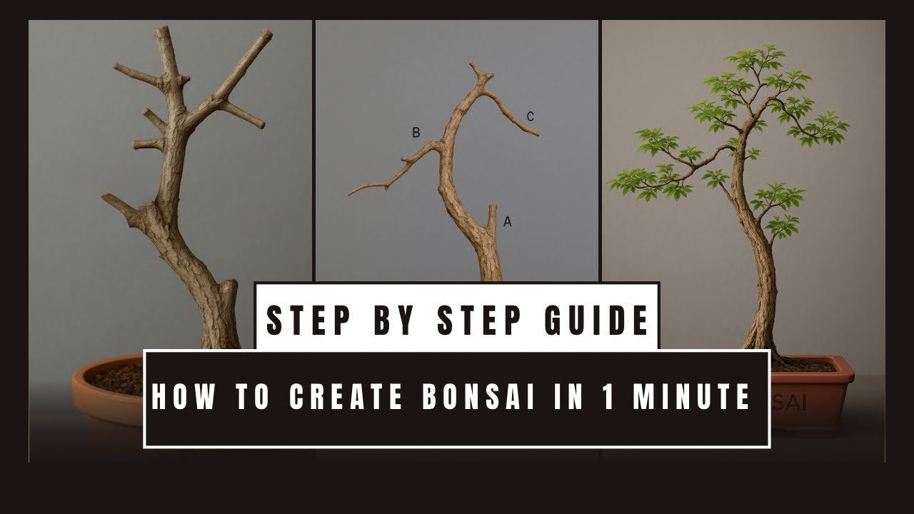 Bonsai Releaf, Beginner’s Guide: Shaping a Bonsai Tree from Raw ...