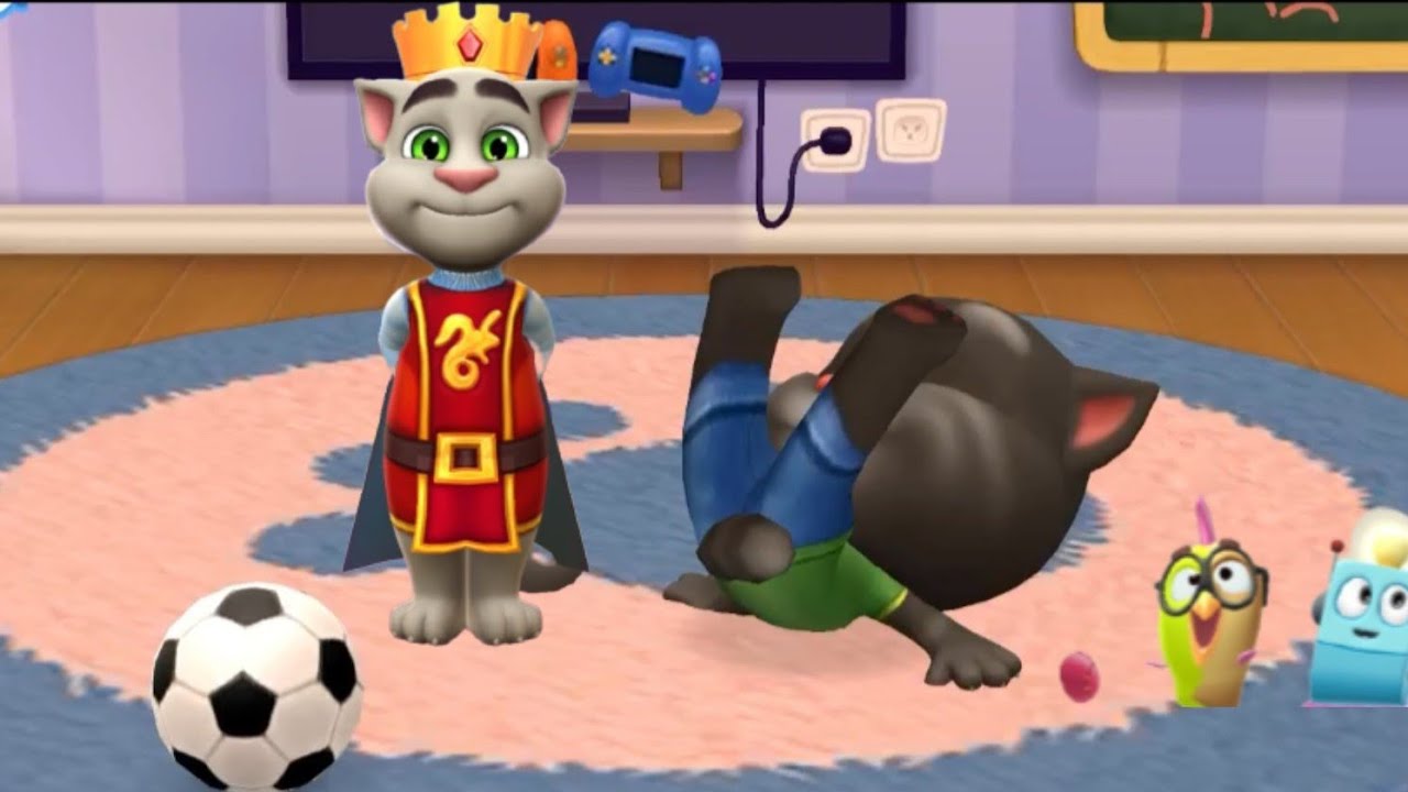 Wheels on the bus with Talking Tom Friends Talking Tom shorts best ...