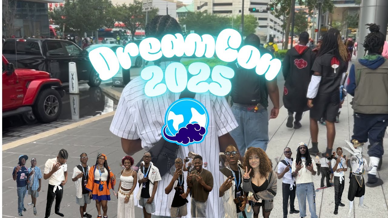 MY FIRST YEAR AT DREAMCON.... (Dreamcon 2025 Vlog) - YouTube
