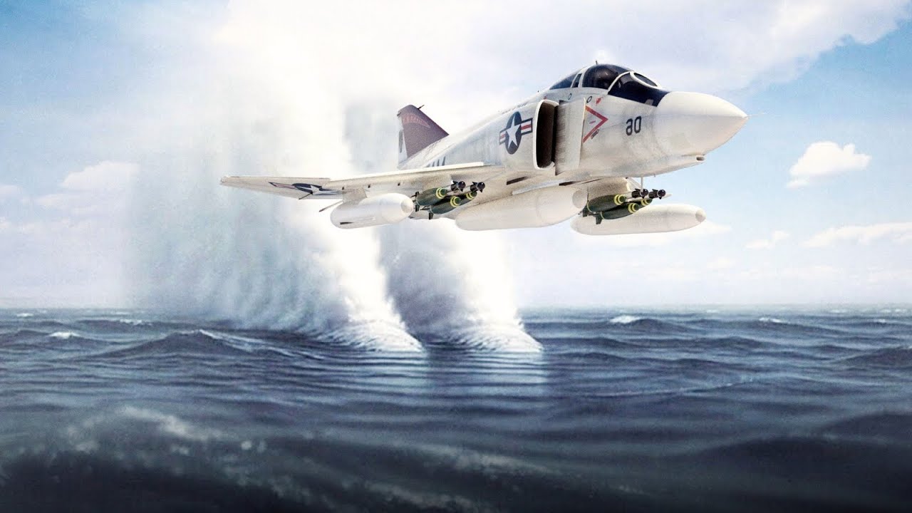 Supersonic F-4 Phantom!! A Legendary Fighter Jet - YouTube