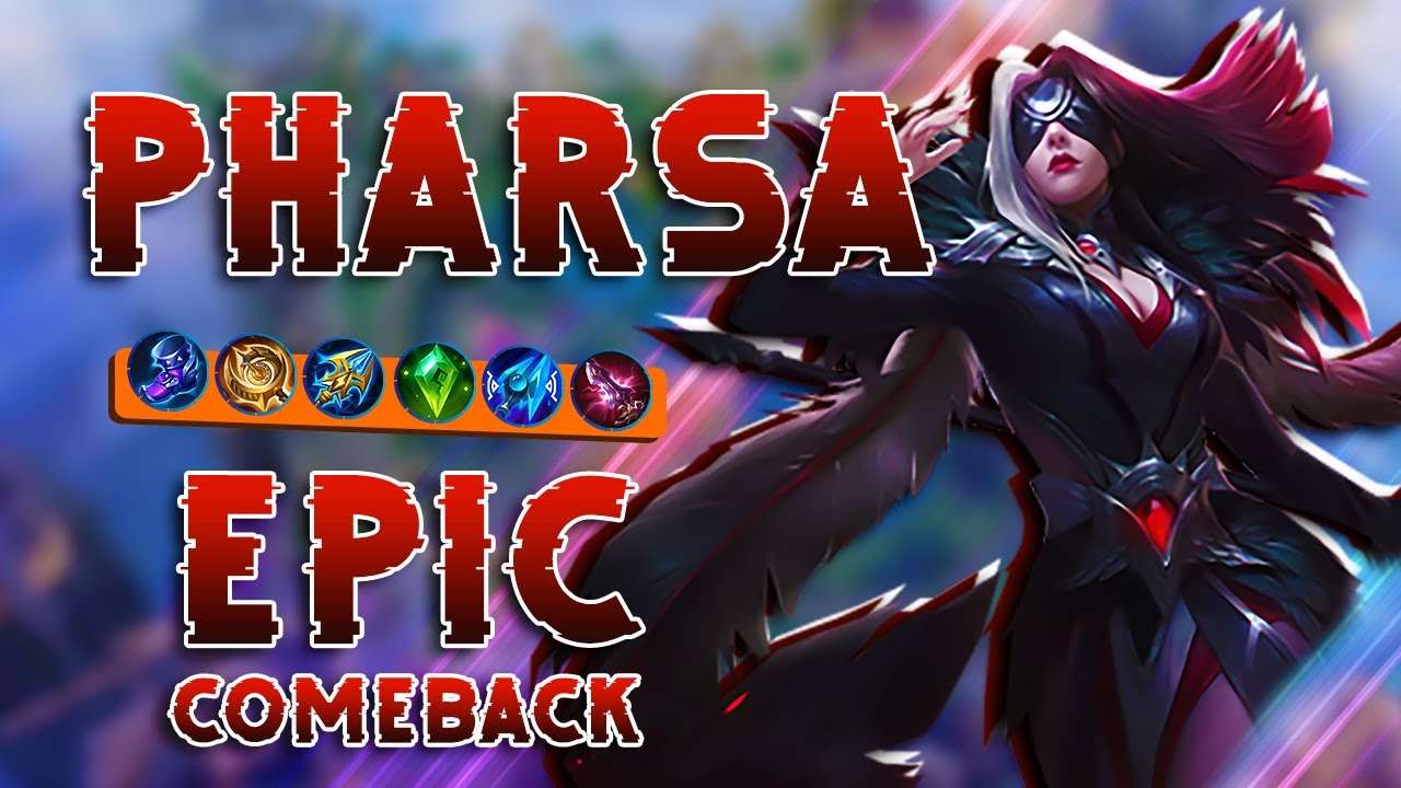 COMEBACK VICTORY!!! PHARSA NO.1 BUILD!! - Top 1 Global PHARSA- MLBB ...