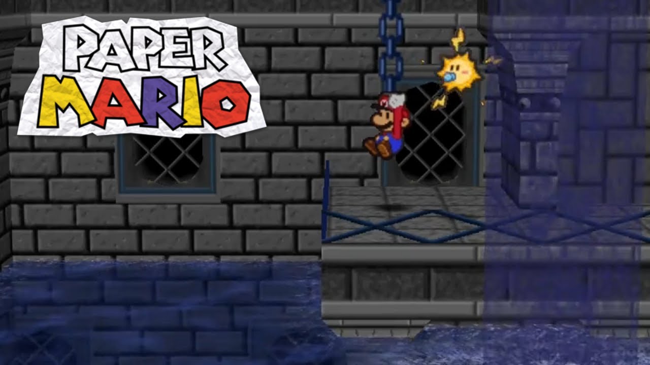 Flooding Bowser's Basement - Paper Mario (Part 67) - YouTube