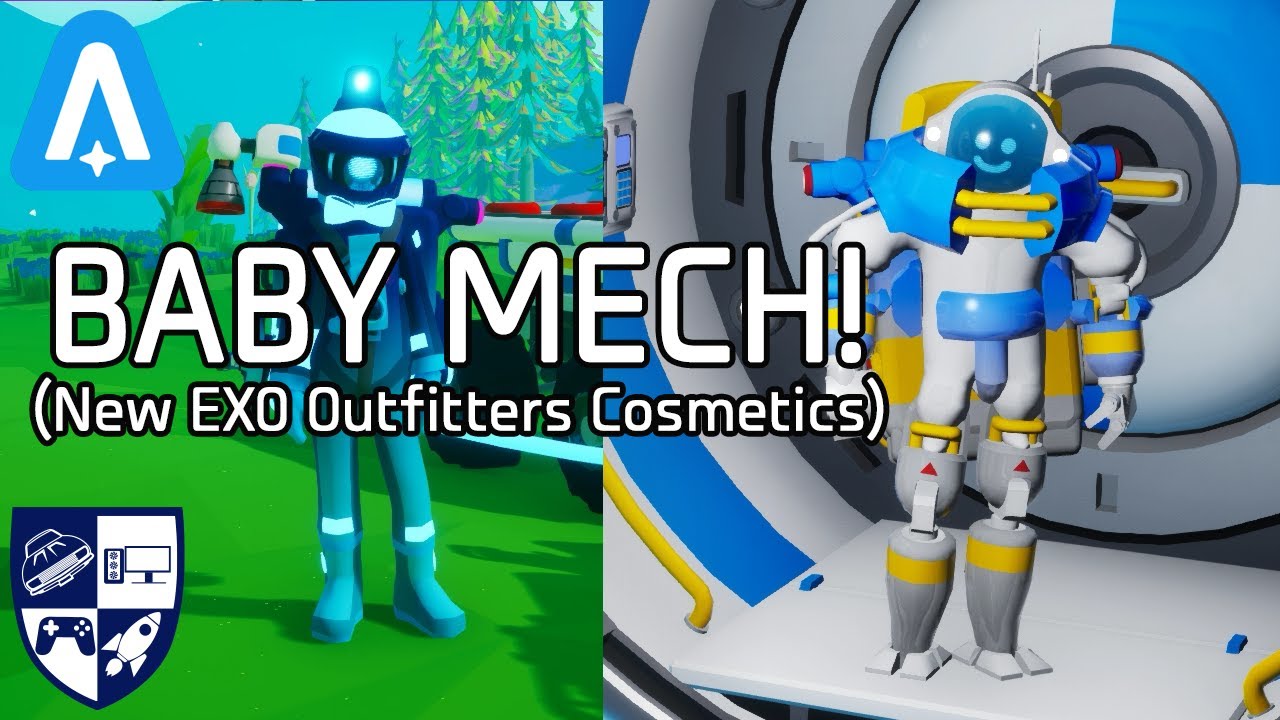 "Baby Mech" & More New Cosmetics in @Astroneer #shorts - YouTube