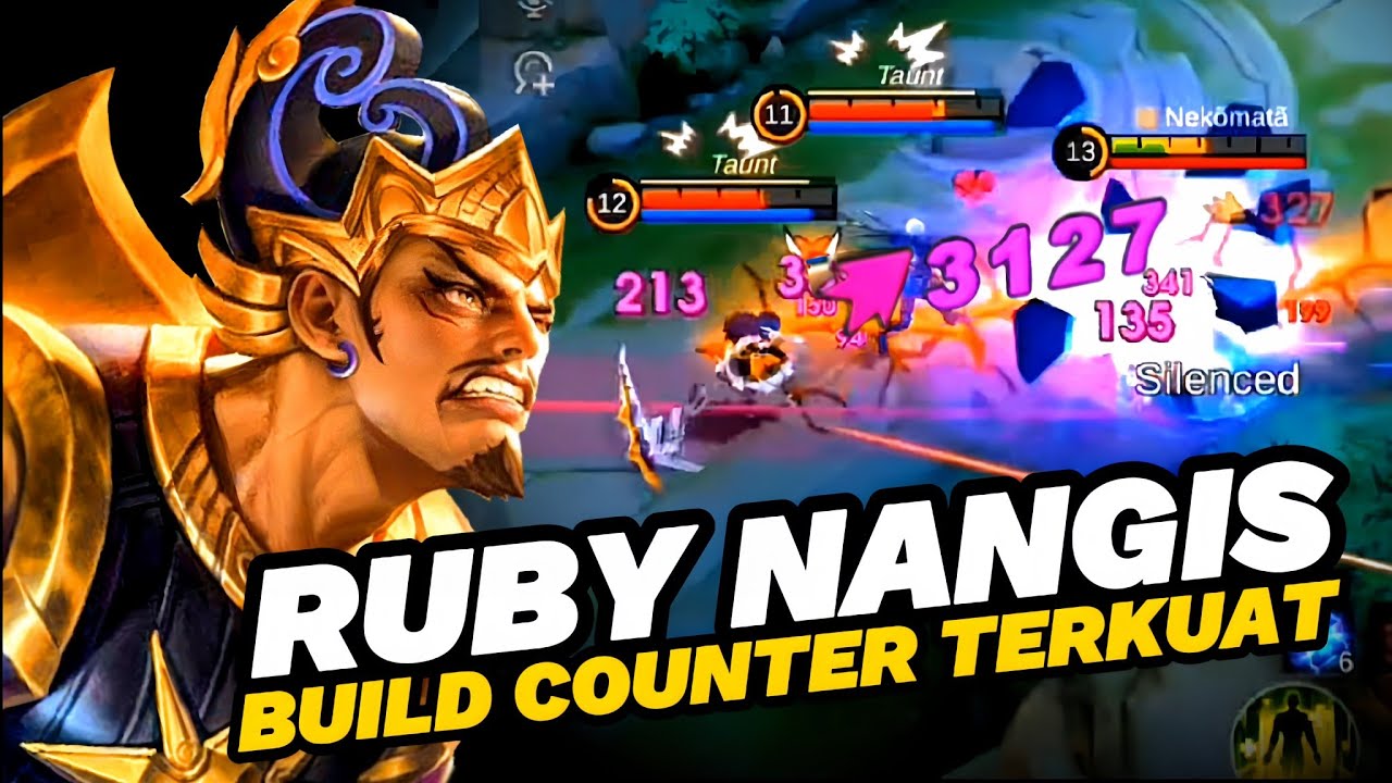 RUBY AUTO NANGIS | Build Terkuat Gatotkaca TikTok Counter Ruby - YouTube