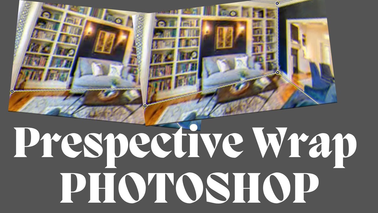 Use Perspective wrap - Easy way PHOTOSHOP SOFTWARE - YouTube