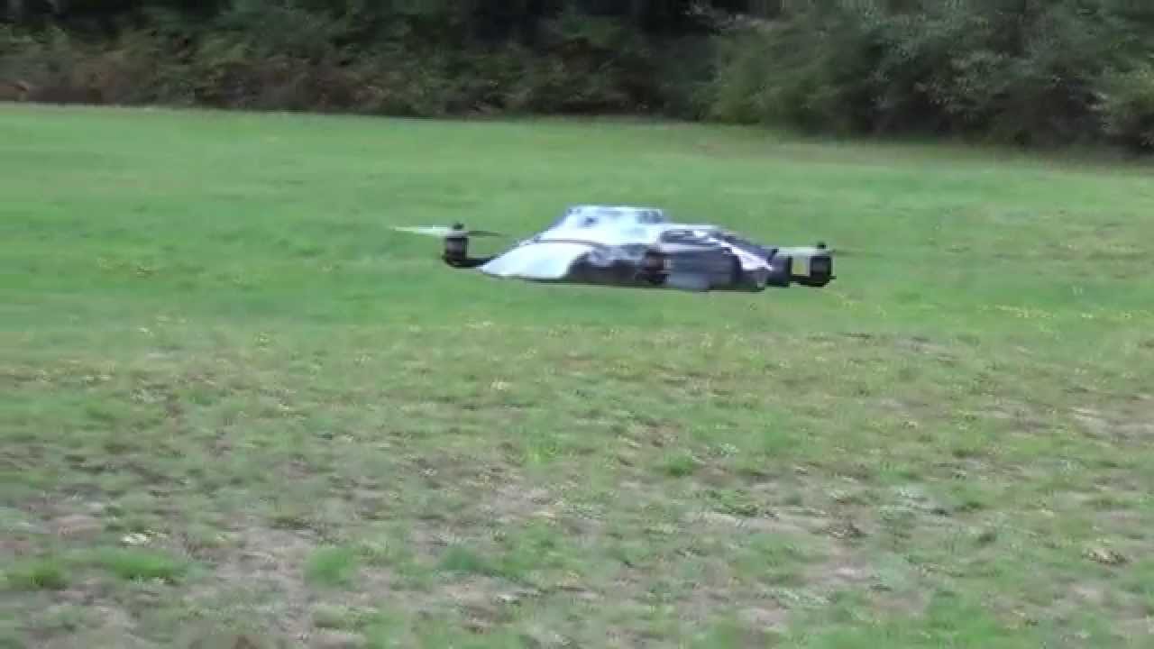 RC Drone Cylon Raider teaser - YouTube