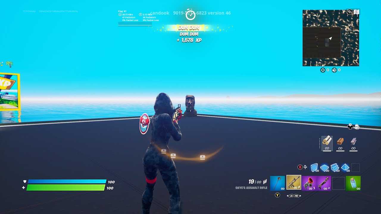 Fortnite: Easy XP Method!!!! - YouTube