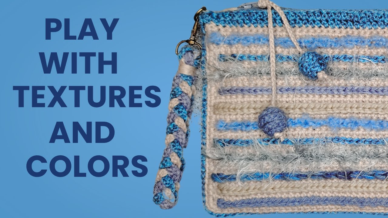 Play with textures in this pouch - YouTube