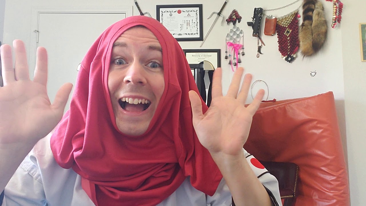 Ninja Face Mask Tutorial - YouTube