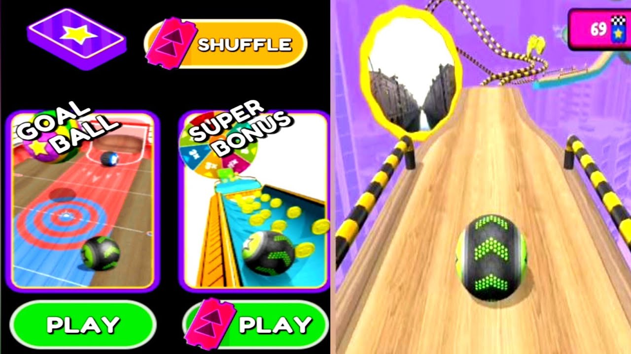 Max Level Going Balls Level 31-33 | Goal Ball Speedrun Game | # ...