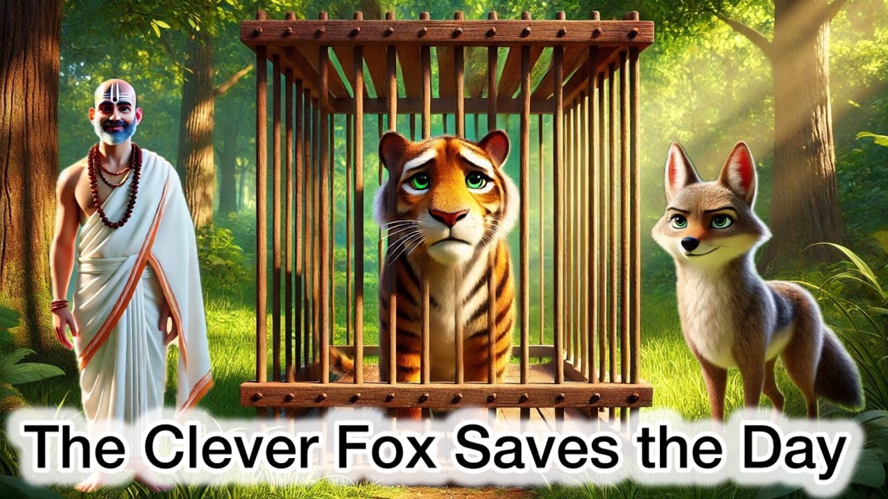 The Brahmin, The Tiger, and The Clever Fox | Moral Stories for Kids ...