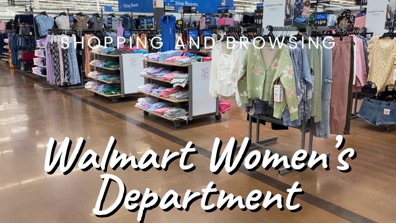 WALMART WOMEN’S CLOTHES SHOP WITH ME * WALMART WOMEN’S CLOTHES * WOMEN ...