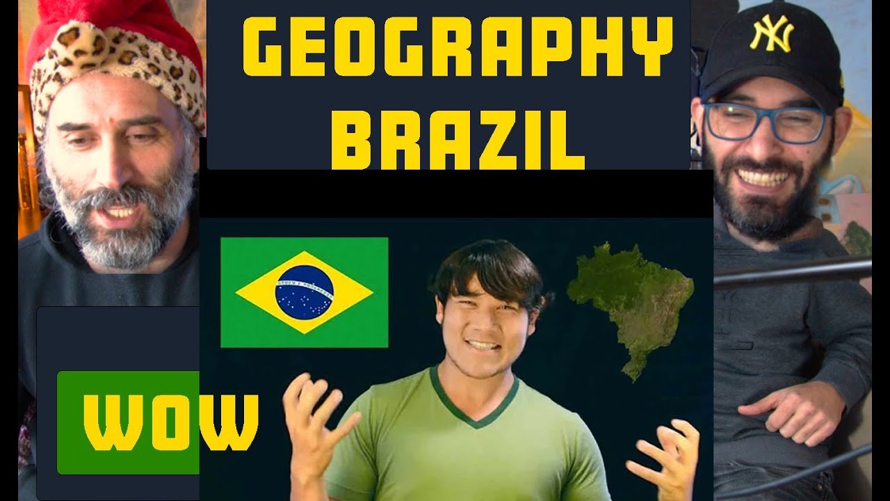 Geography Now! Brazil - ITALIANS REACTING 🇮🇹 - YouTube