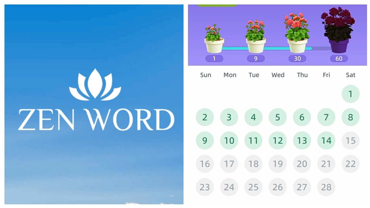 Zen Word® - Relax Puzzle Game 14 February 2025 Daily Challenge - YouTube