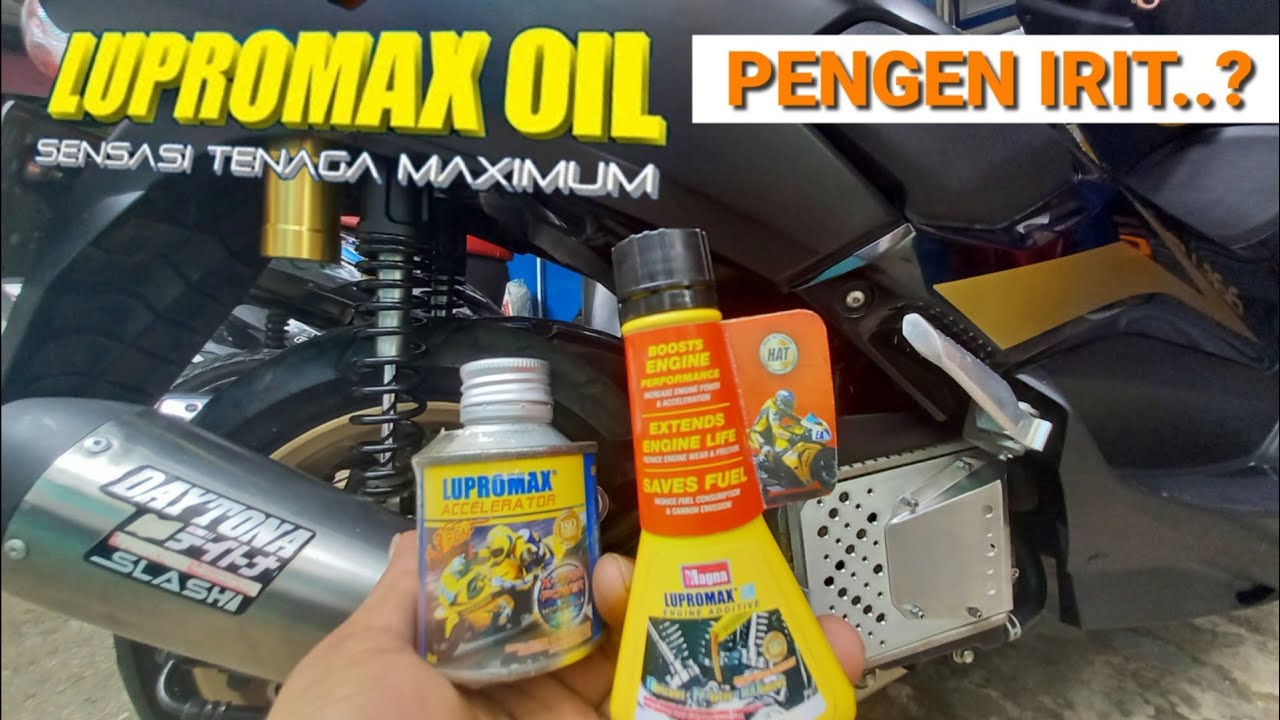 MANFAAT ENGINE ADDITIVE & ACCELERATOR LUPROMAX - YouTube