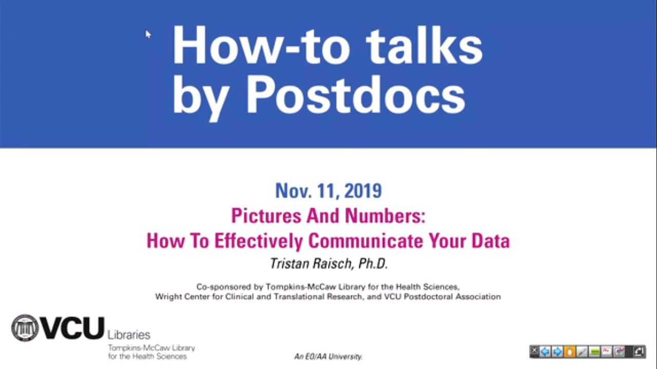 Pictures and Numbers: How to Effectively Communicate Your Data - YouTube