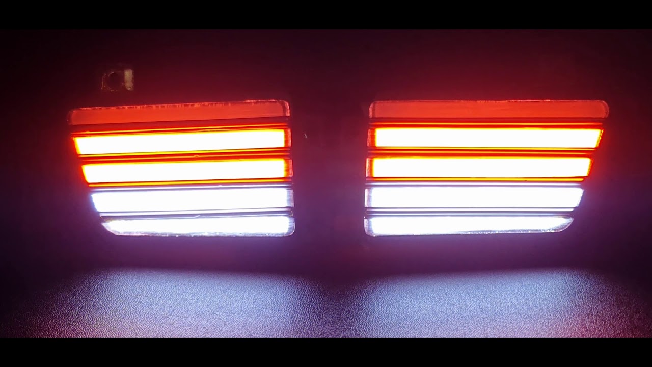 CORVETTE C3 CUSTOM DRL AND TURN SIGNAL - YouTube