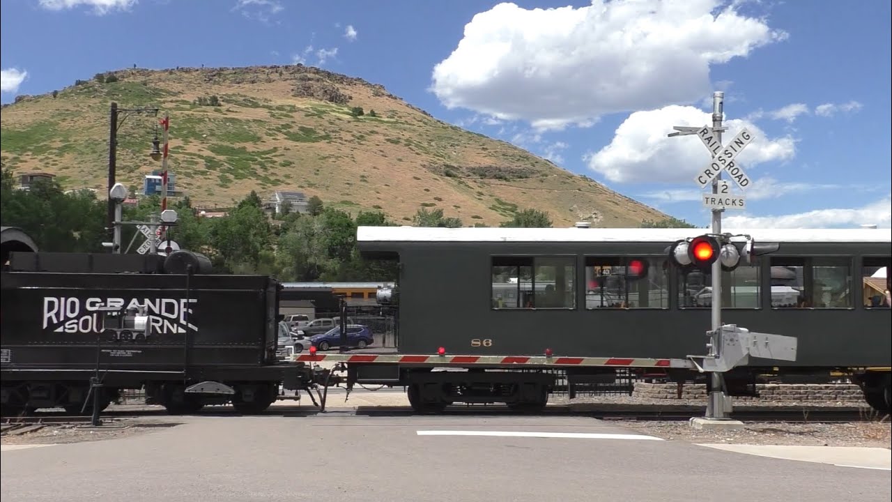 Colorado Railroad Museum Railroad Crossing, Golden, CO (South Side ...