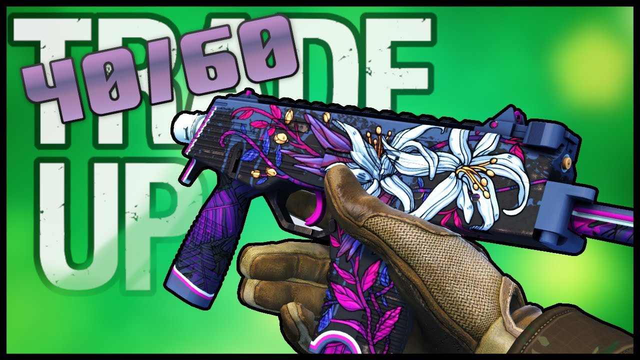 Insanely 40/60 High Risk Trade Up for the MP9 Wild Lily in CSGO!!! - YouTube