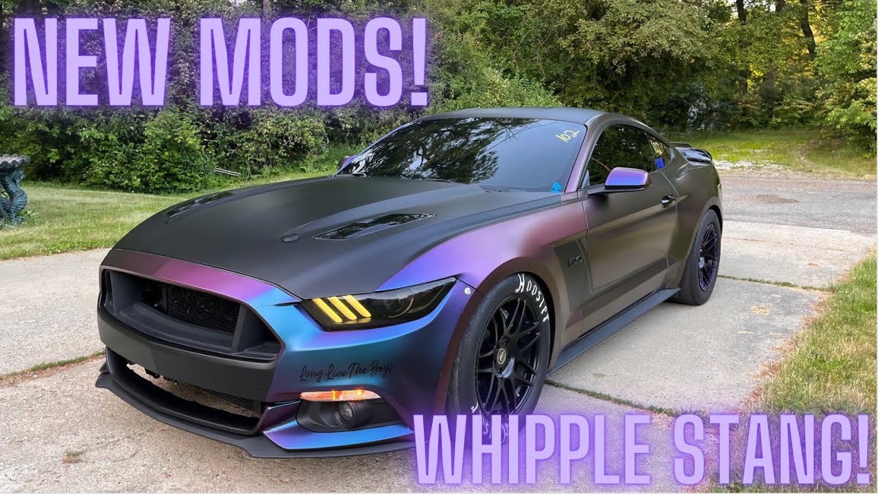 INSTALLING PNR ICE TANK AND MORE ON MY WHIPPLE MUSTANG! - YouTube