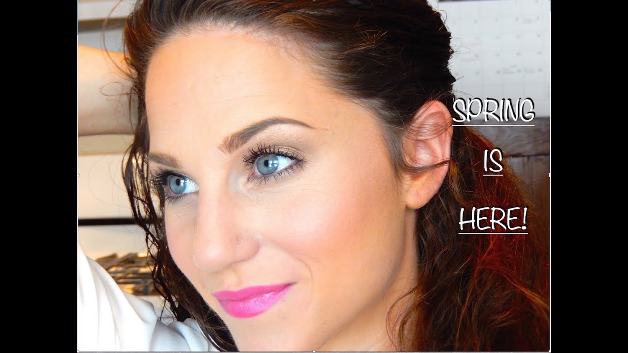Beautiful Easy Spring Make Up Tutorial Youtube 4477