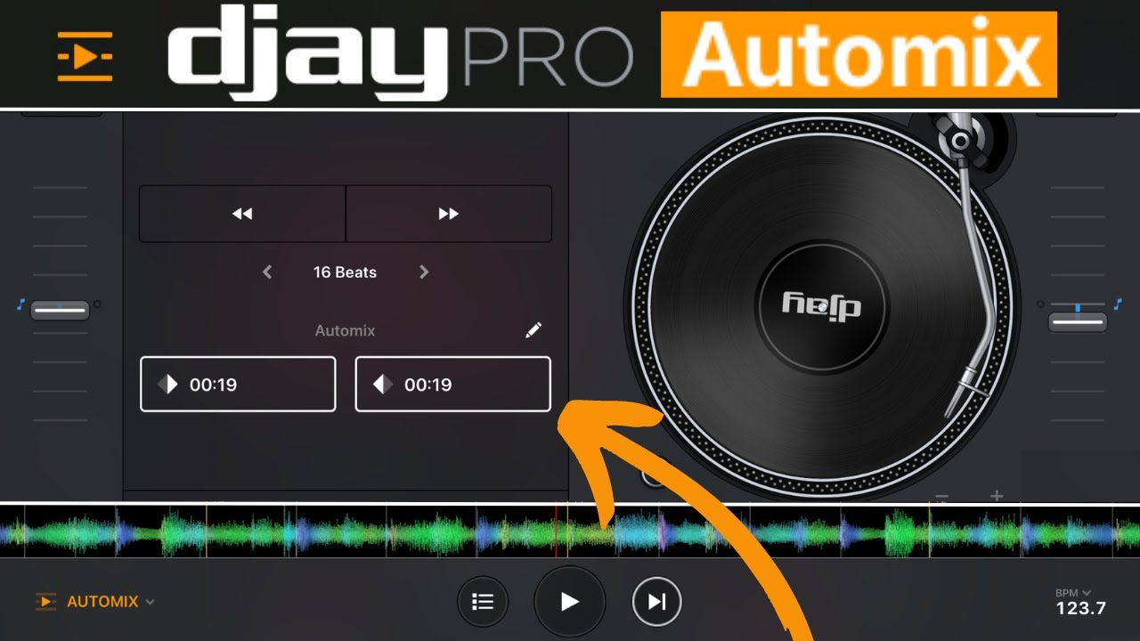 How to Use Djay Pro AUTOMIX - YouTube