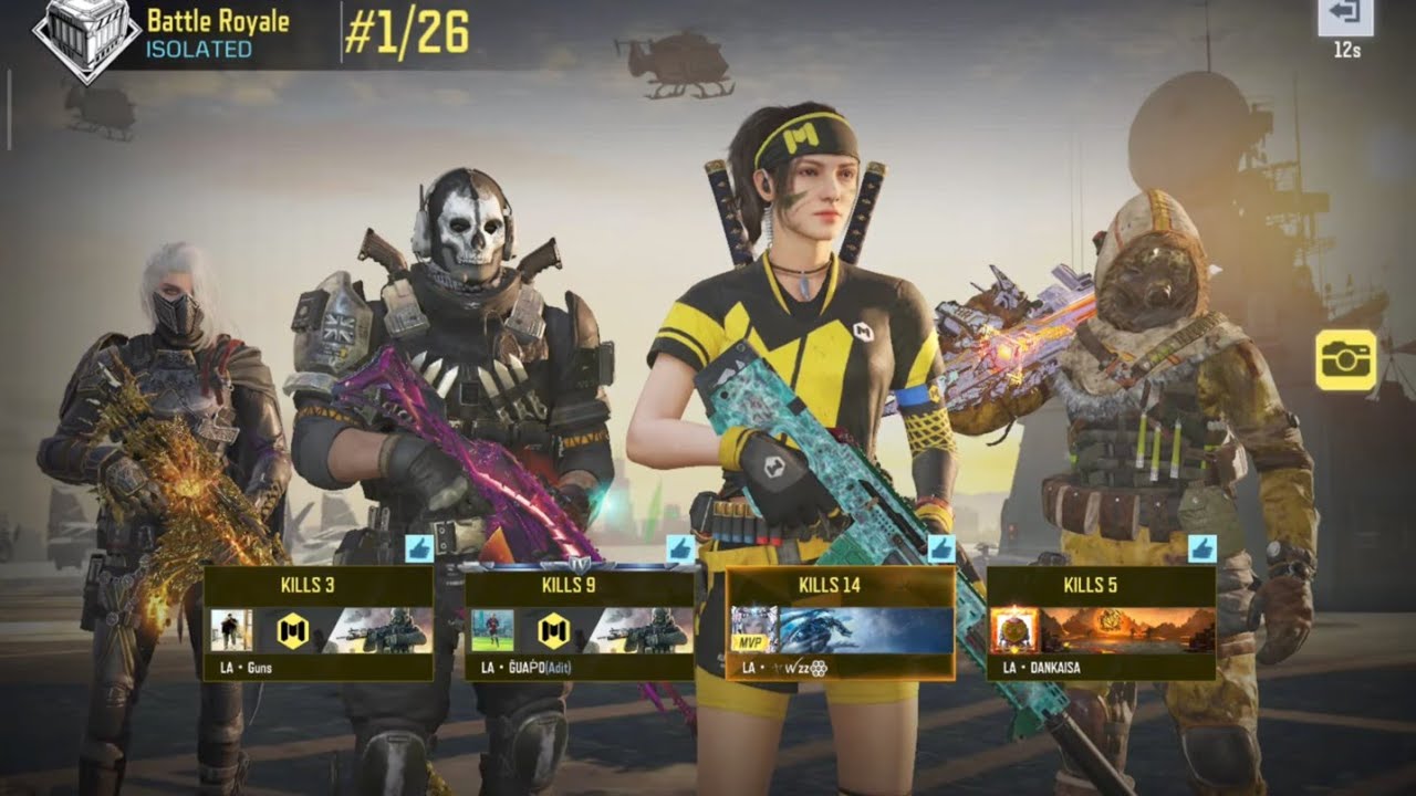 20240623, 9:09 AM, CODM BR Isolated Squad TPP @LORDASSASINclan - YouTube