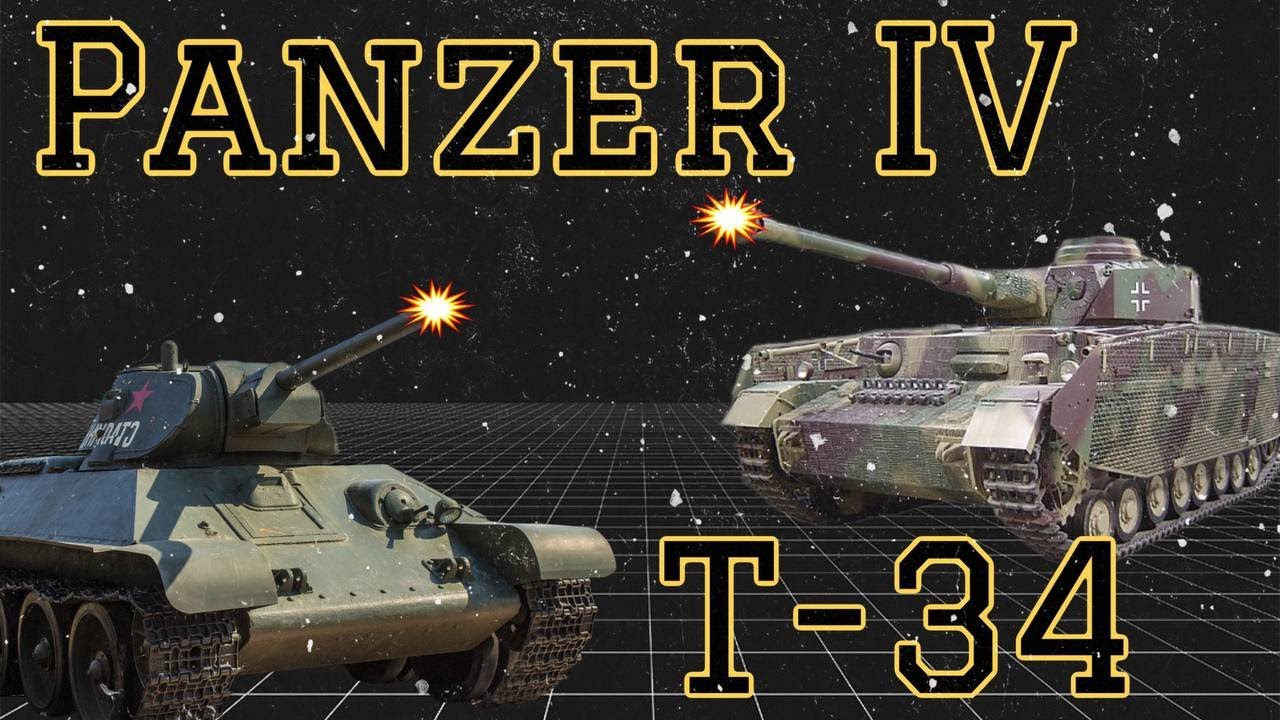 Comparison: Panzer IV vs T-34 - YouTube