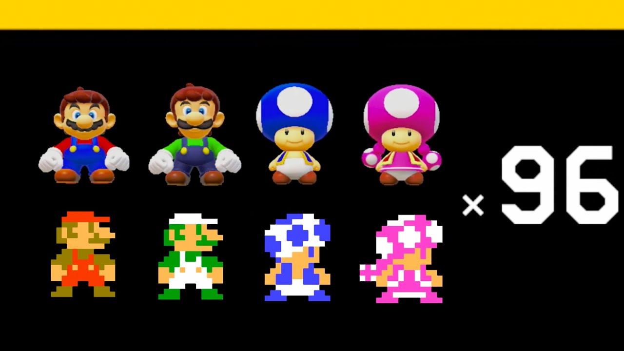 Super Mario Maker 2 – Bosses 3-4 Players Super Worlds Local Multiplayer ...