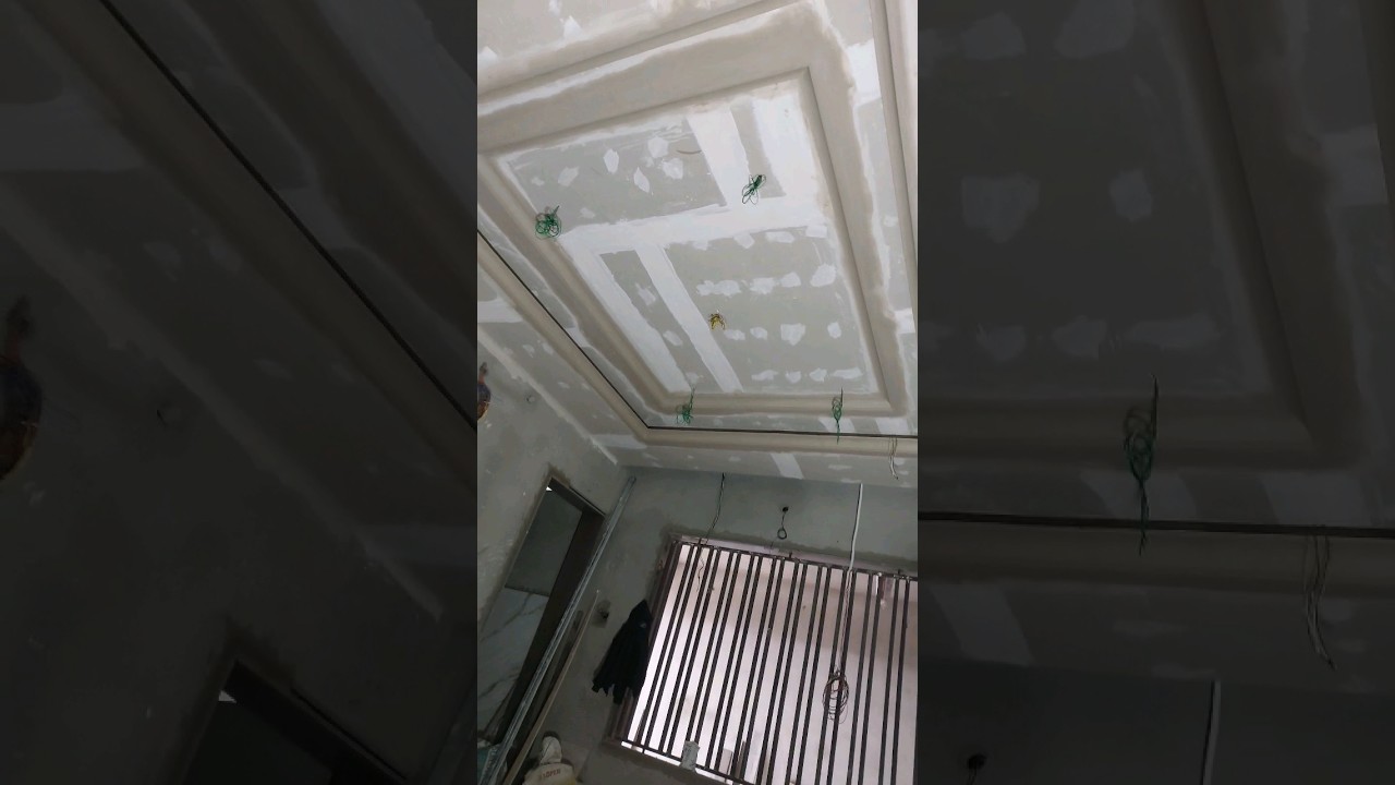 Letest Cornish Ceiling design👌#ceiling #ceilingdesign #cornish #gypsum ...
