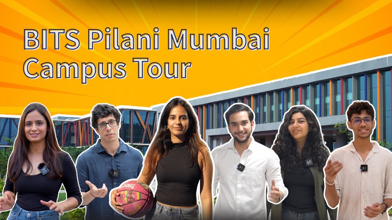Campus Tour | BITS Pilani Mumbai Campus | BITSoM | BITSLAW | BITSDES - YouTube