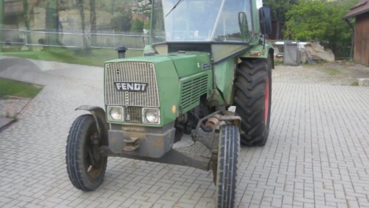 Fendt Farmer 105 S von 1972 mit 60 PS - YouTube