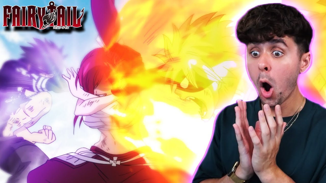Final FAIRY LAW & Natsu/Gray CLASH | Fairy Tail Ep.309 Live Reaction ...